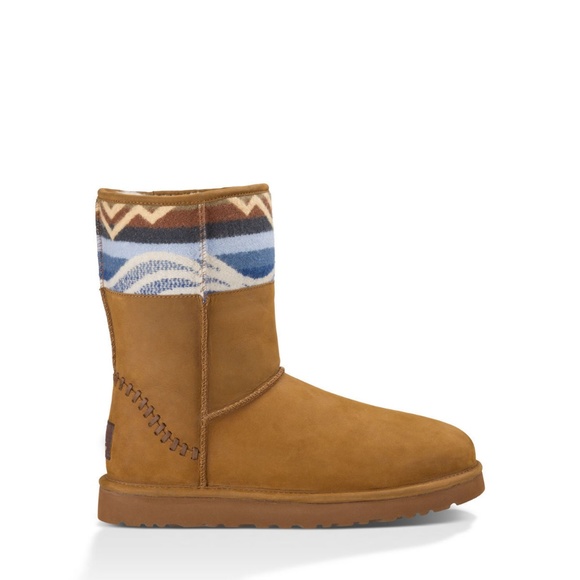 UGG | Shoes | Ugg Australia Classic Short Deco Pendleton Boots | Poshmark